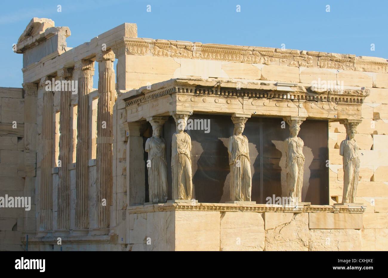 Athens parthenon caryatids hi-res stock photography and images - Alamy