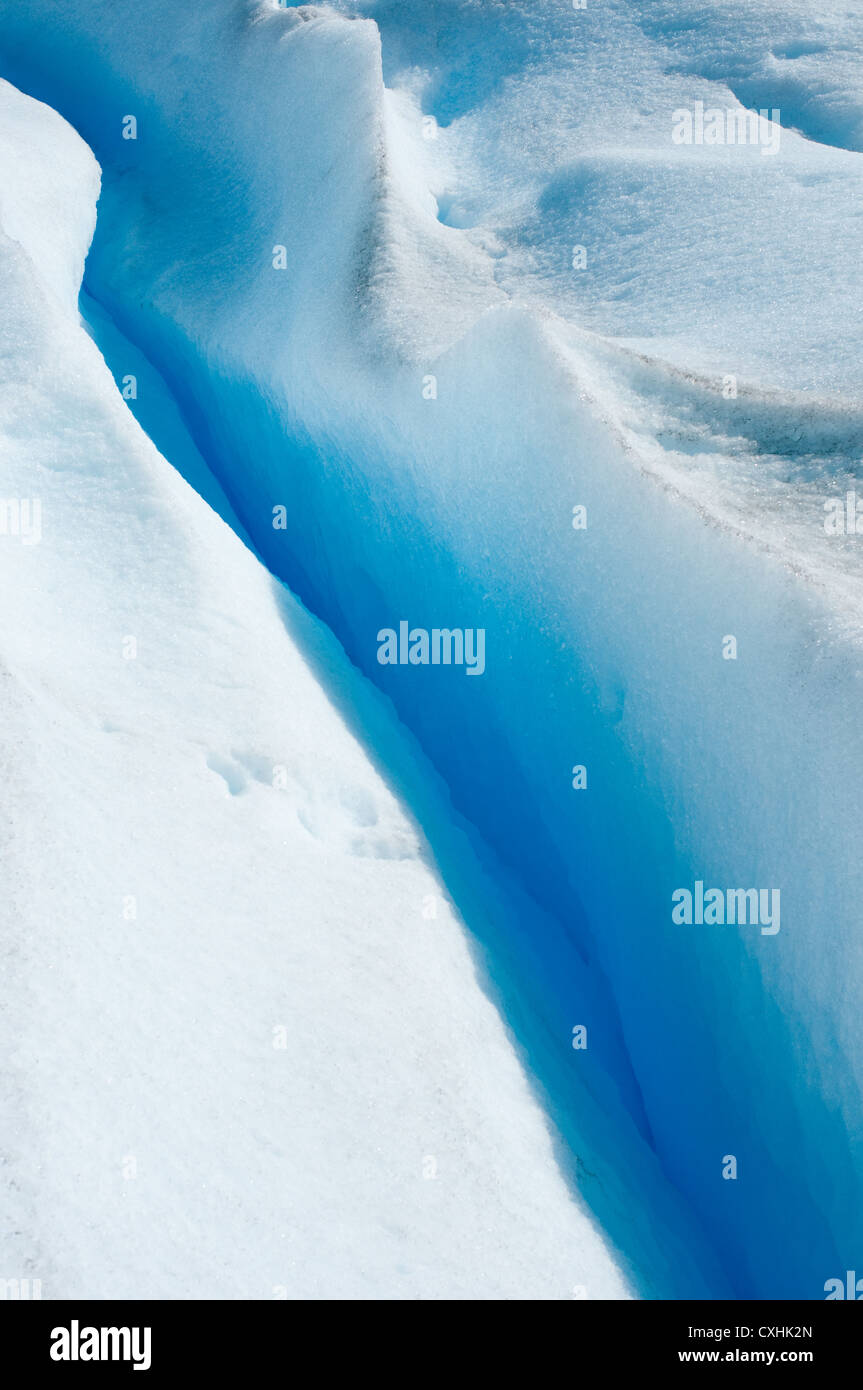 Blue ice of Perito Moreno Glacier, Argentina Stock Photo - Alamy