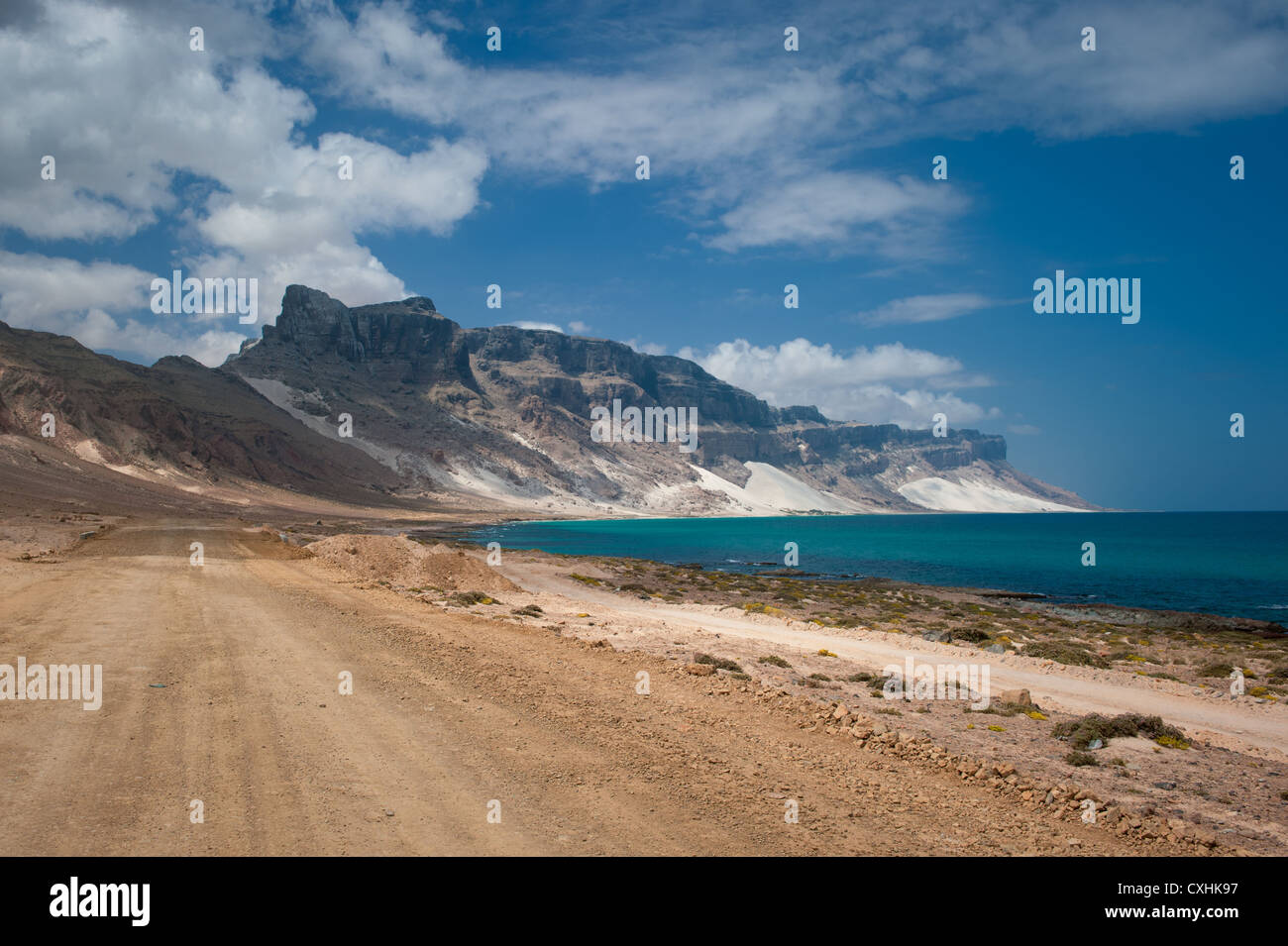 Sand dunes of Archer, Socotra island, Yemen Stock Photo - Alamy