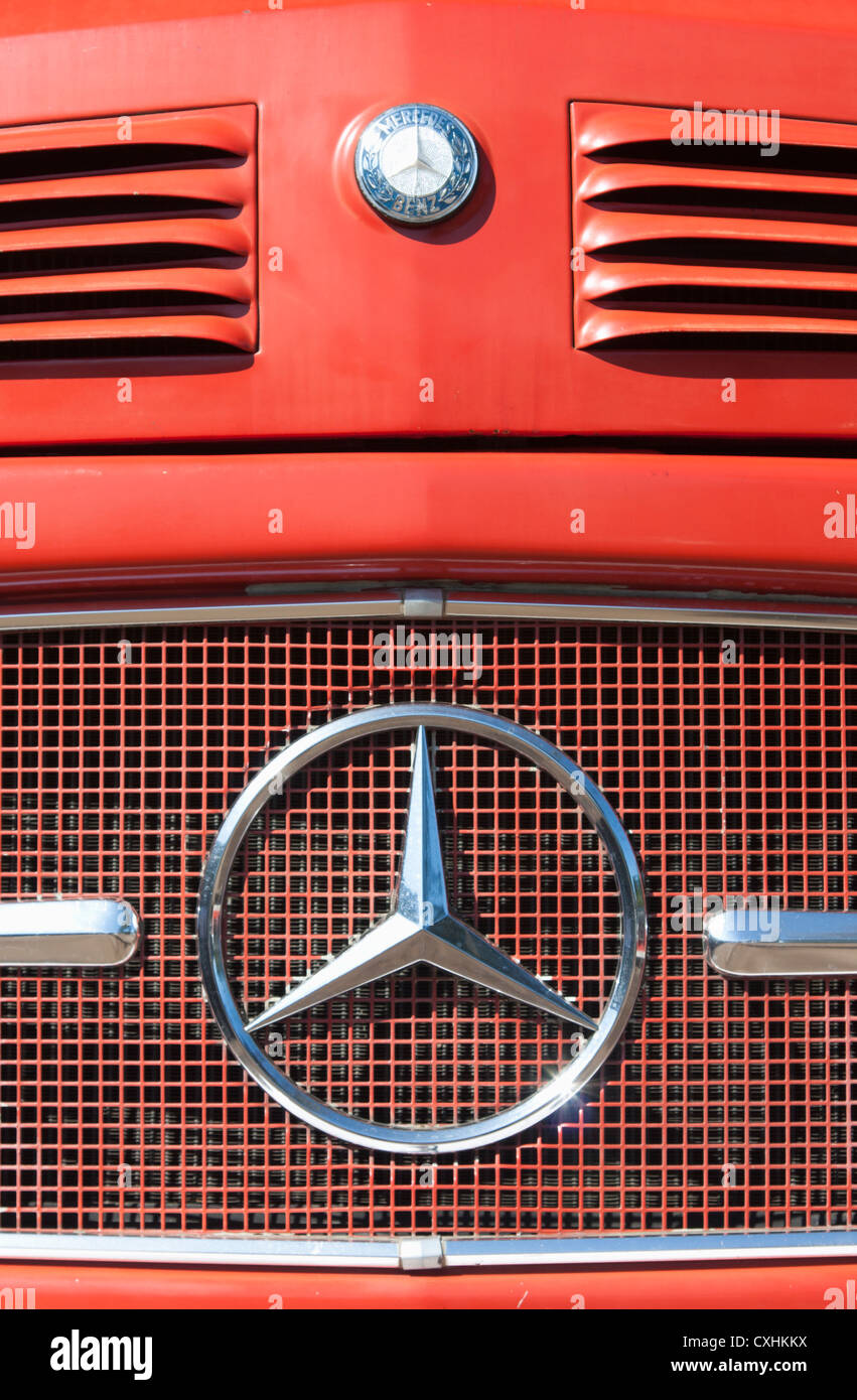 Vintage 1960s Mercedes fire truck still in front line service will the ...