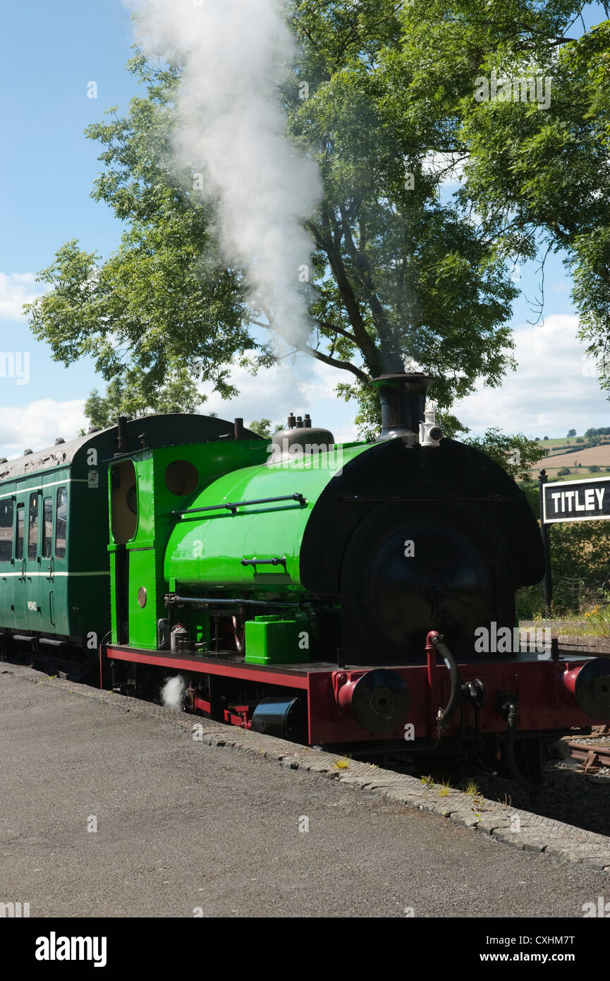 "Percy" at Titley Junction Stock Photo - Alamy