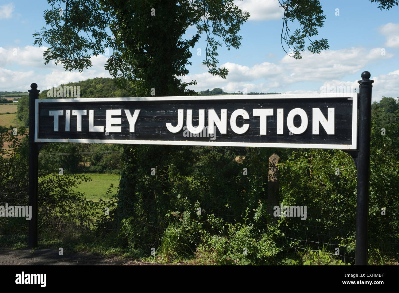 Titley junction railway station hi-res stock photography and images - Alamy