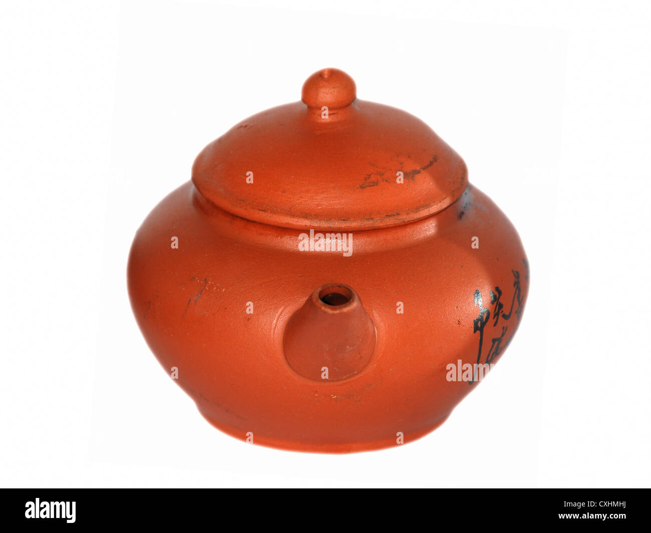 Chinese tea pot isolated Stock Photo - Alamy