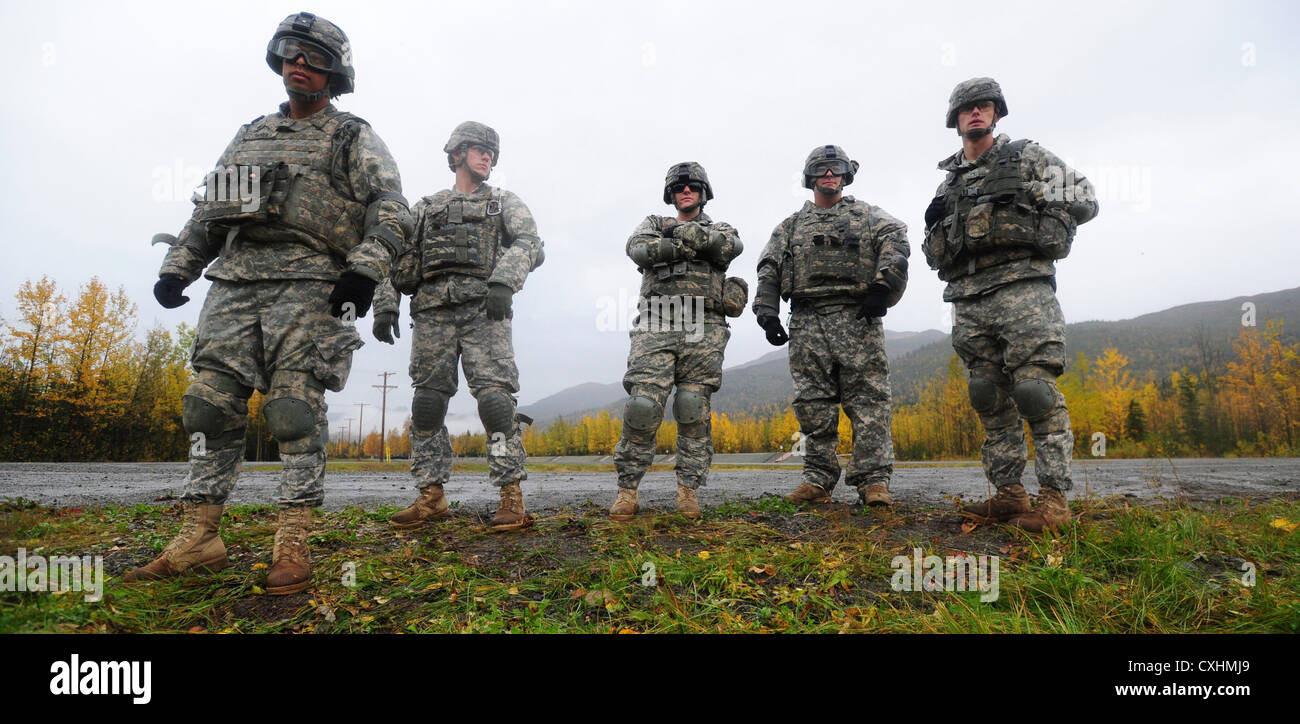 JOINT BASE ELMENDORF-RICHARDSON, Alaska -- Soldiers of the 545th ...