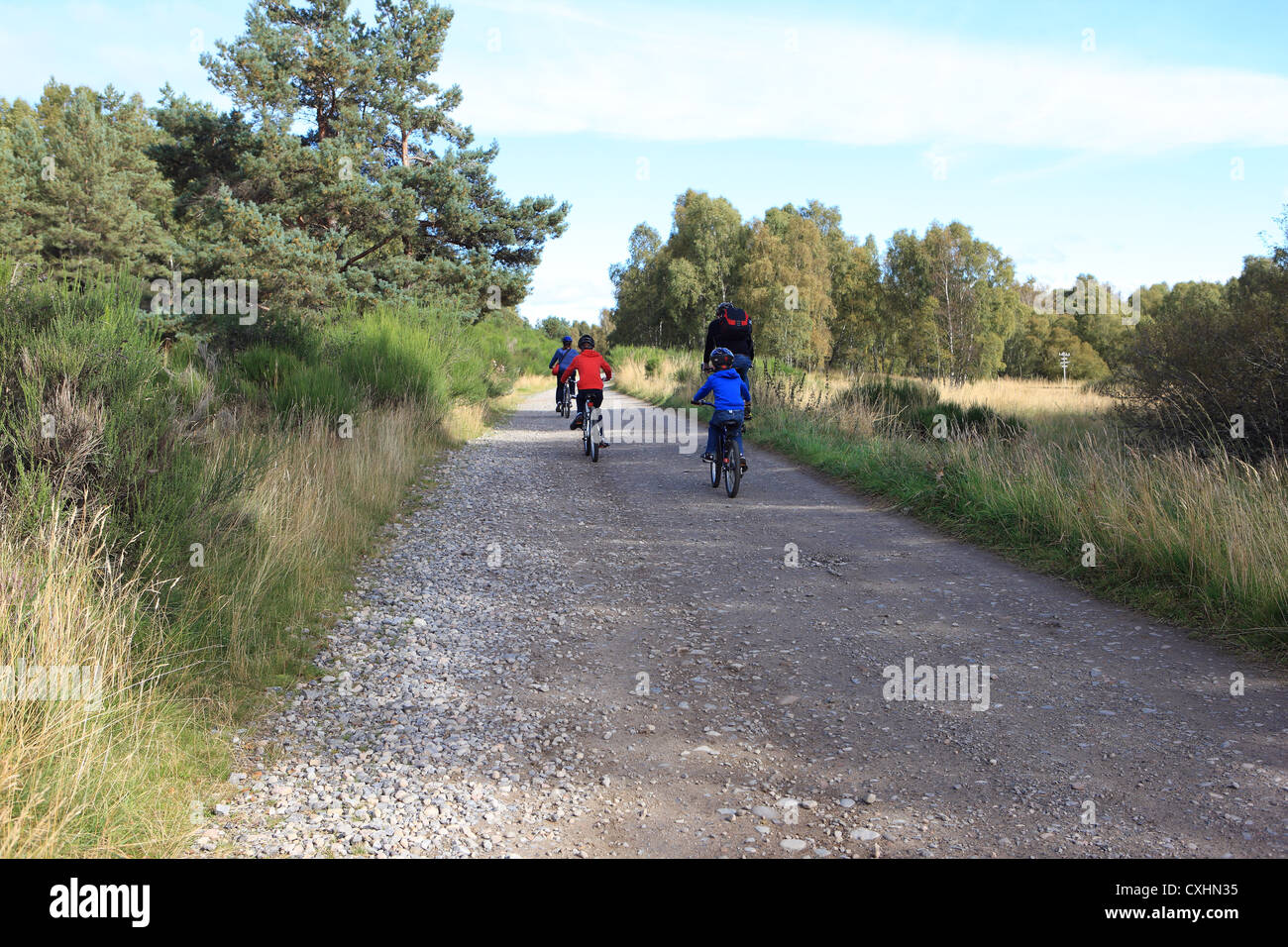 Scottish countryside cycling hi-res stock photography and images - Alamy