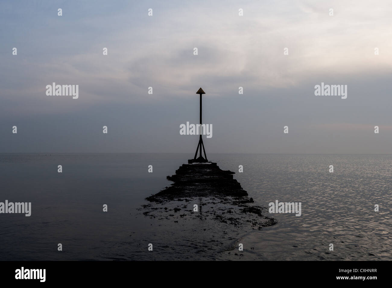 Concrete sea marker hi-res stock photography and images - Alamy