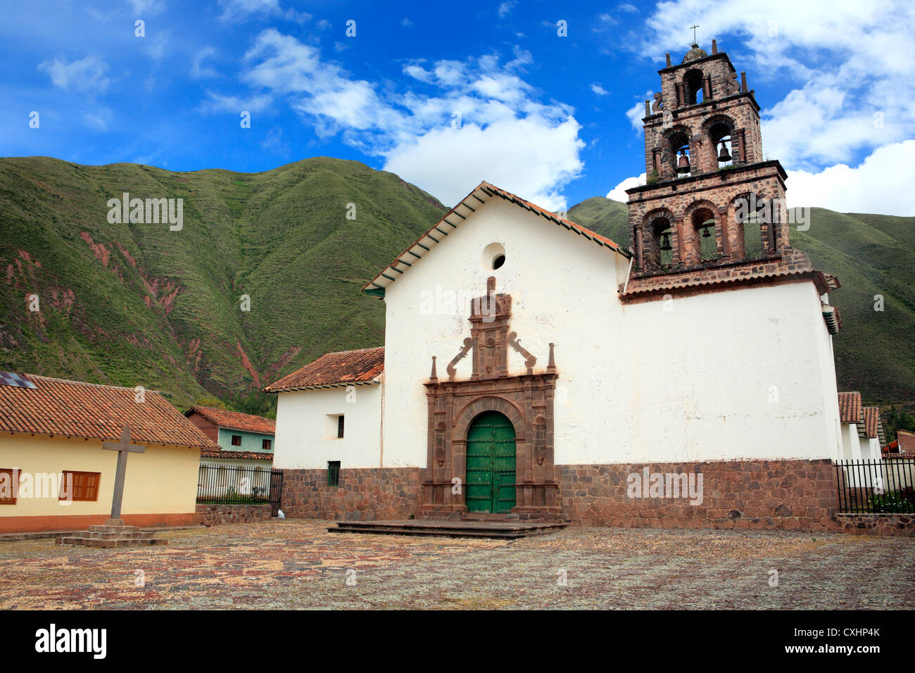 Huaro church (16th century), Quispicanchi, Peru Stock Photo - Alamy