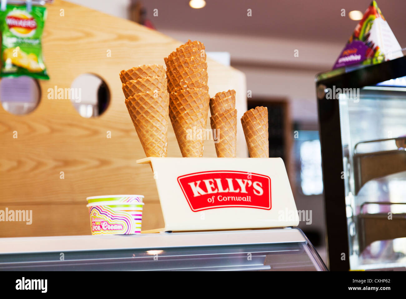 Cornwall Ice Cream Stock Photos & Cornwall Ice Cream Stock Images - Alamy
