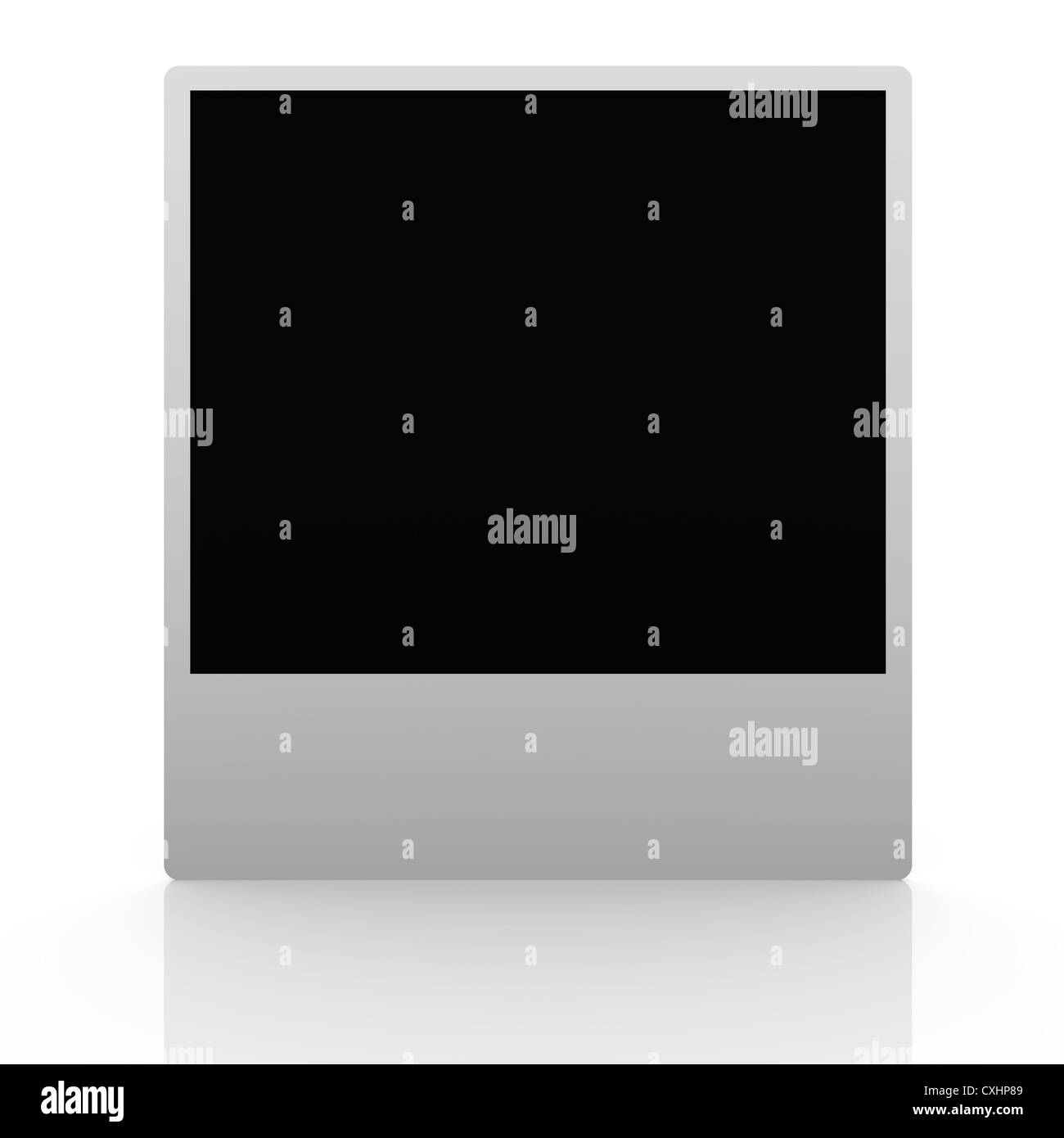 Classic picture frames of instant image cameras Stock Photo - Alamy