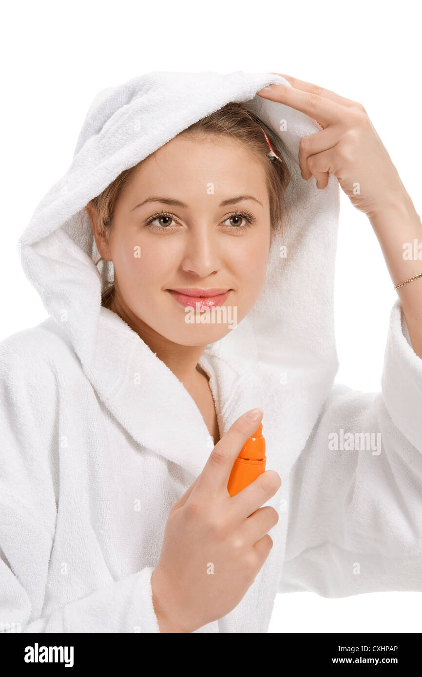 Portrait of Fresh and Beautiful woman Stock Photo - Alamy
