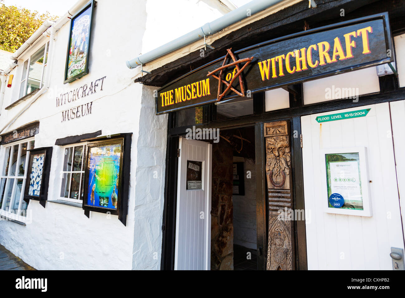 The Museum of Witchcraft in Boscastle, Cornwall, houses the world's ...