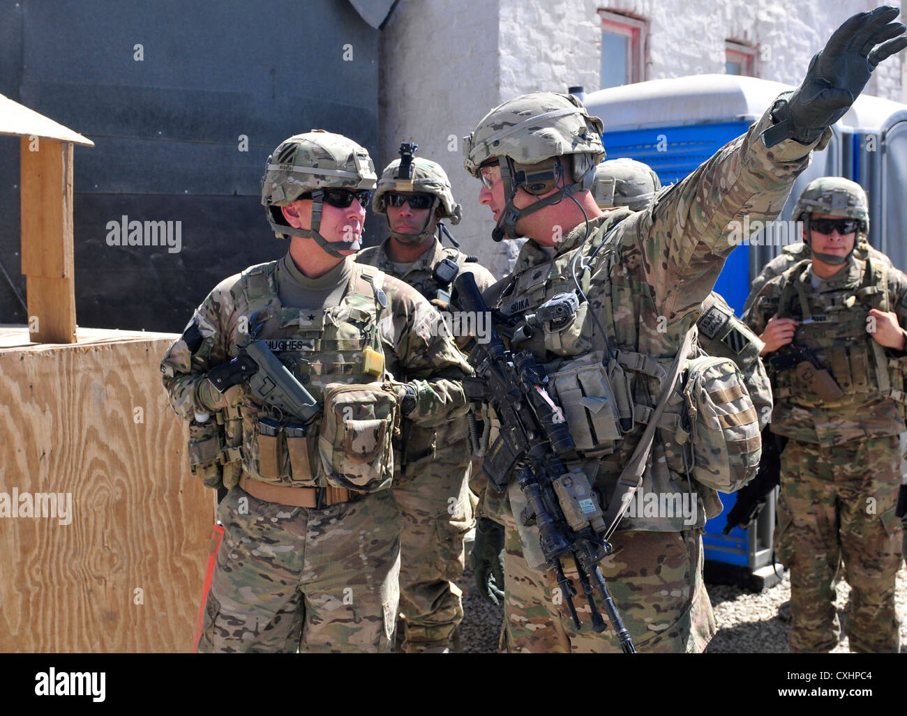Brig. Gen. Chris Hughes, Deputy Commanding General for Maneuver, 3rd ...