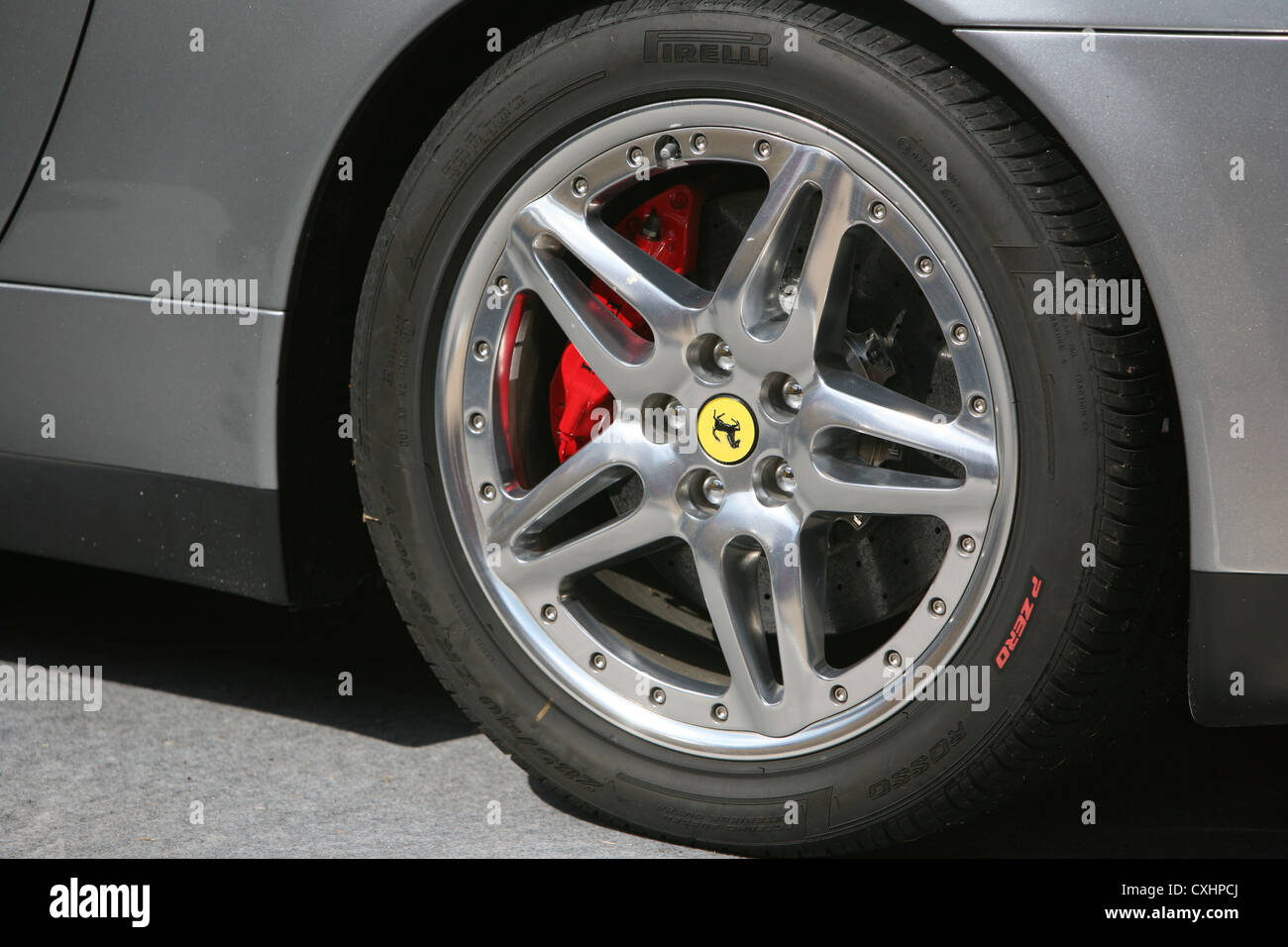 Ferrari wheel hi-res stock photography and images - Alamy