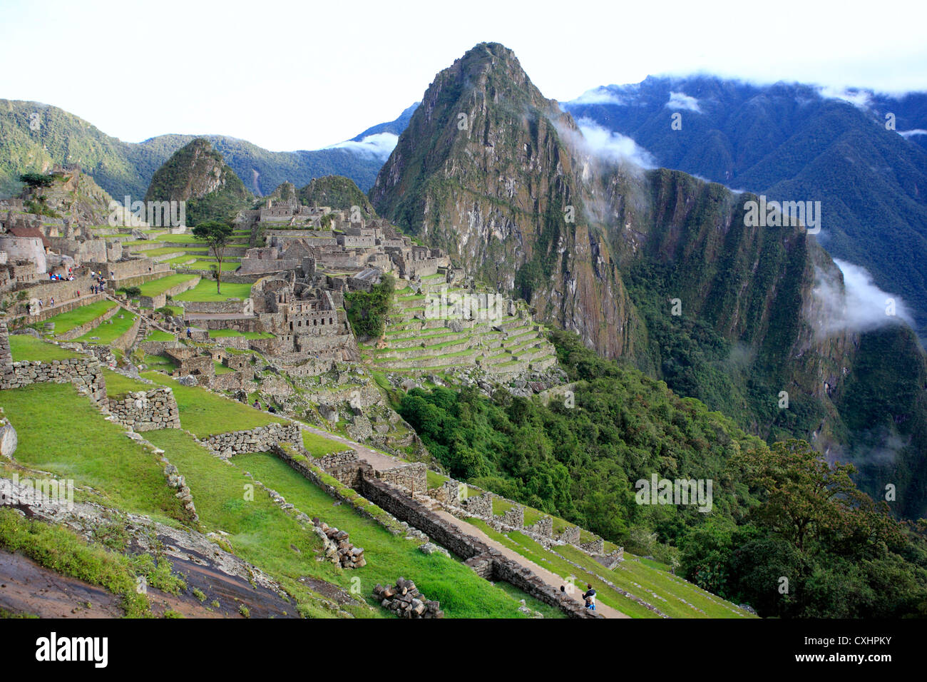 Machu Picchu archaeological site, Cuzco, Peru Stock Photo - Alamy