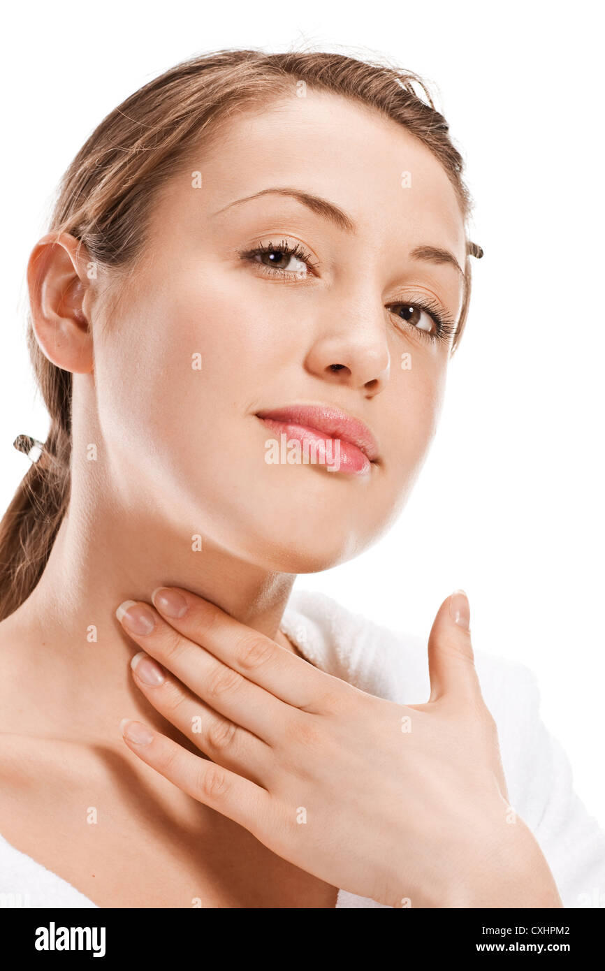 Portrait of Fresh and Beautiful woman Stock Photo - Alamy