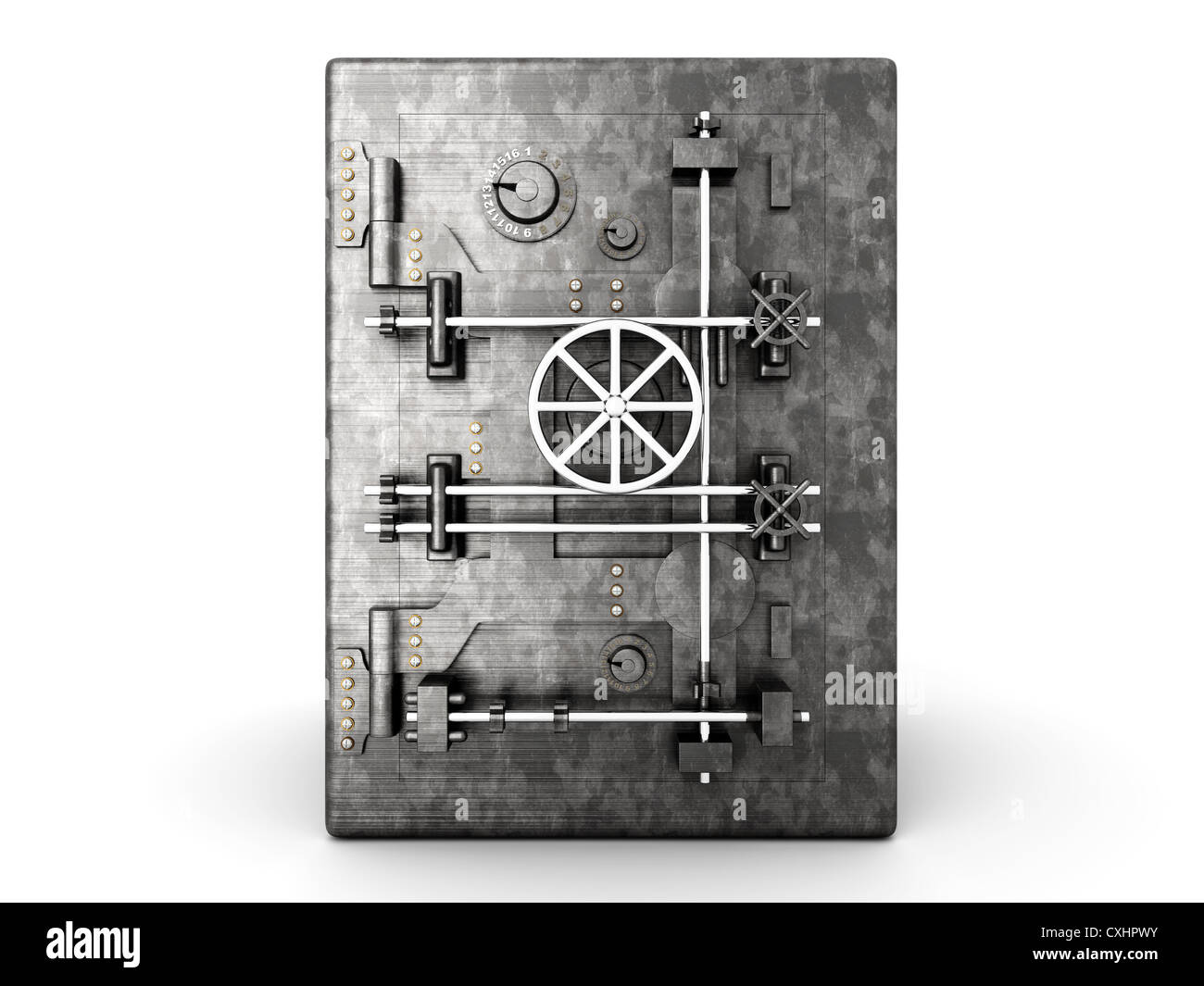 A bank safe Stock Photo - Alamy