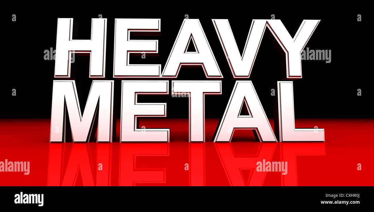 Heavy Metal music symbol Stock Photo - Alamy