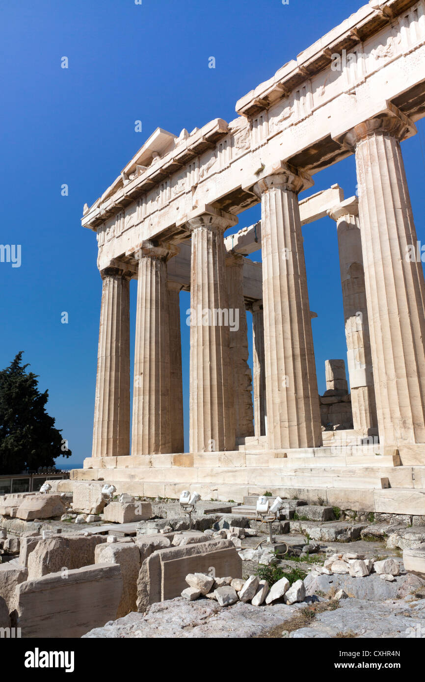 Athens parthenon columns hi-res stock photography and images - Alamy