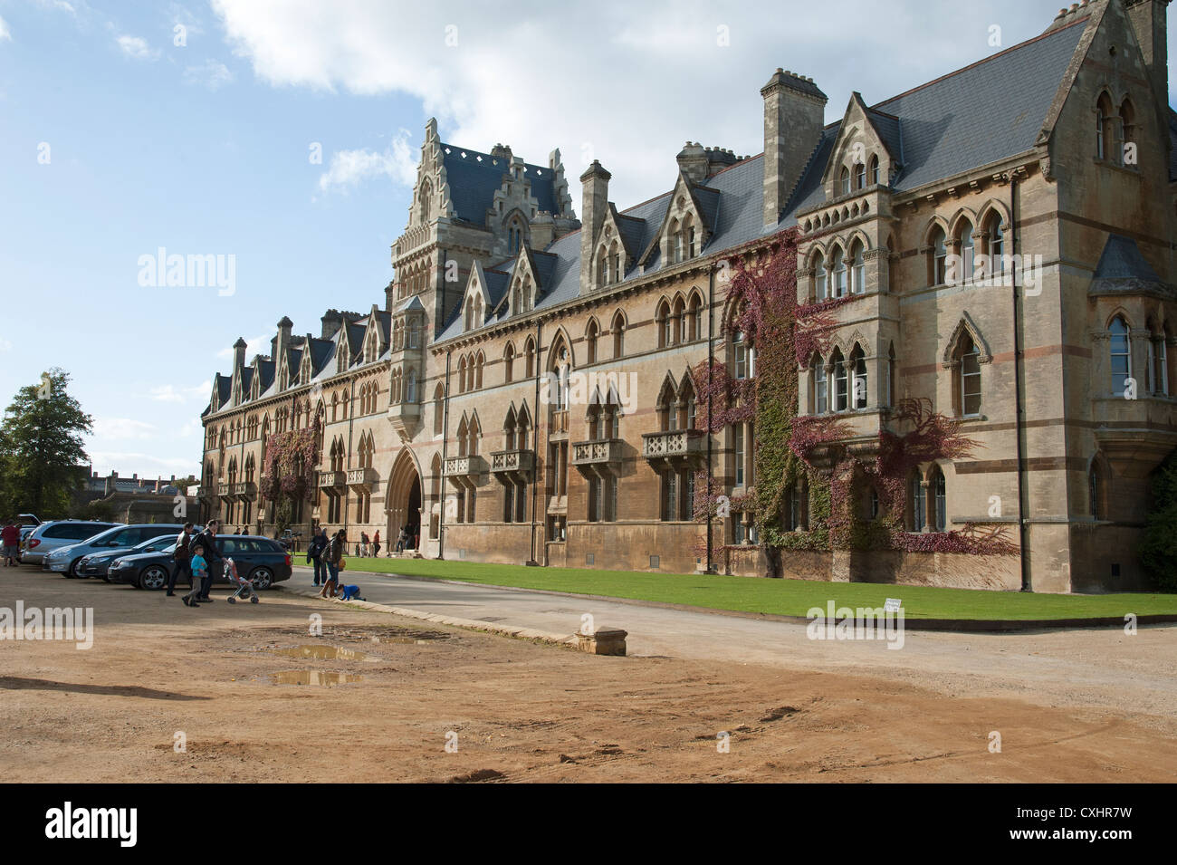 Christ Church College Oxford University England UK Stock Photo - Alamy