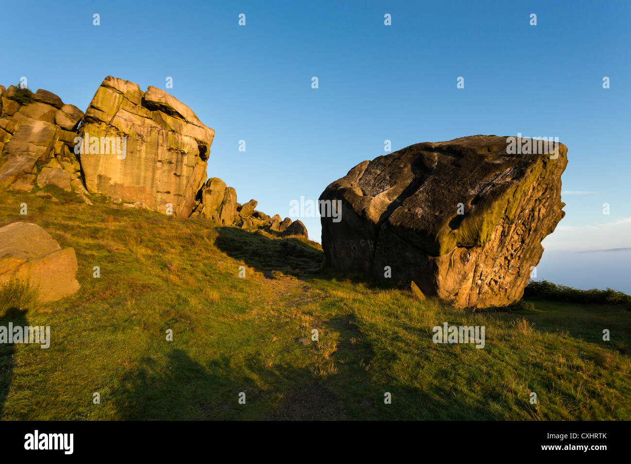 Cow and calf rocks west yorkshire hi-res stock photography and images ...