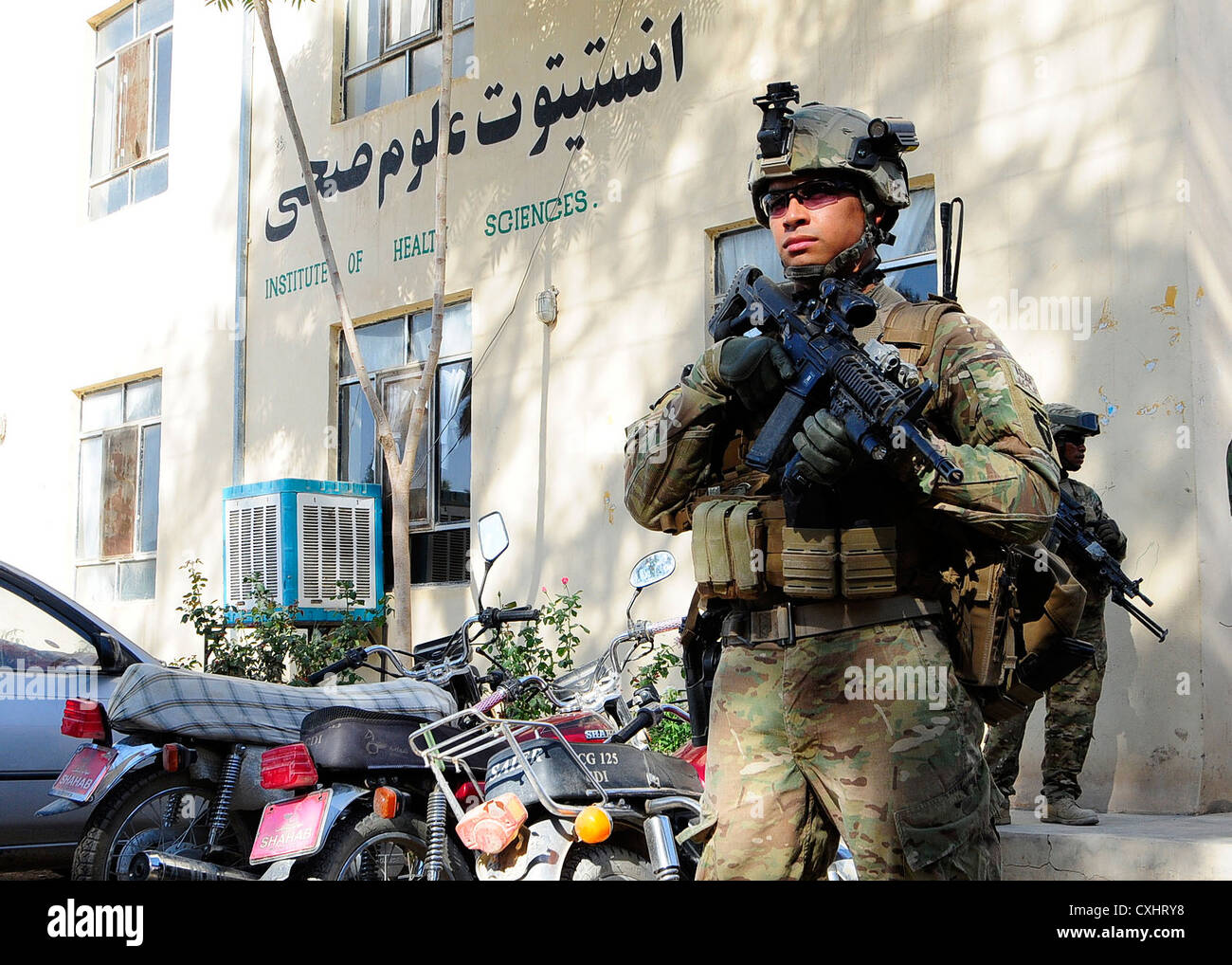 With the farah provincial reconstruction team prt security force hi-res ...