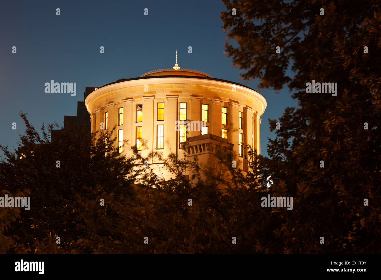 Ohio State Capitol Building Columbus High Resolution Stock Photography ...