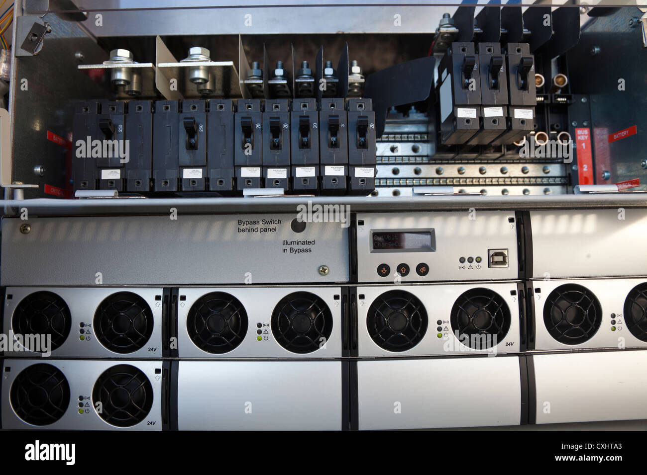 Power plant with the breakers and rectifiers Stock Photo - Alamy