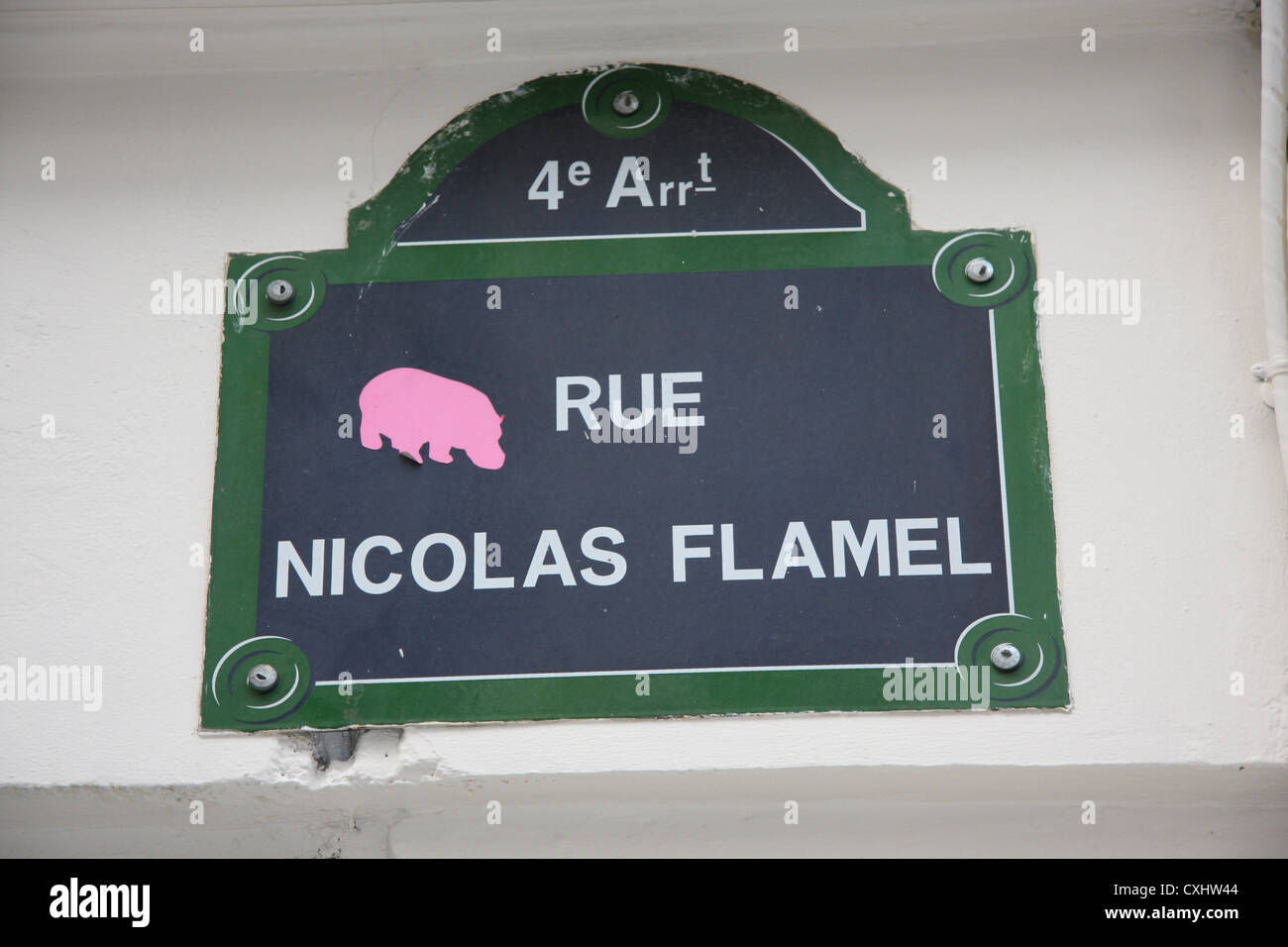Reference point in Paris Stock Photo - Alamy