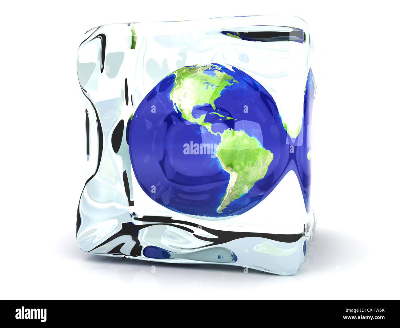 Earth Ice Cubes Ocean & Earth Ice Cube Large Cooler Bag Krystal