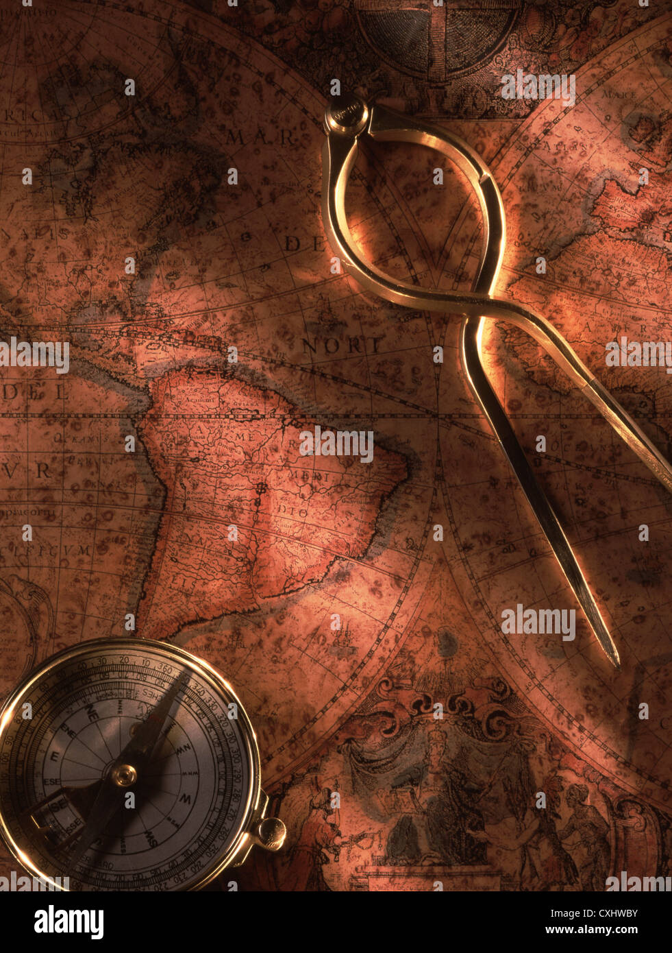 Navigation Chart Nautical High Resolution Stock Photography and Images - Alamy