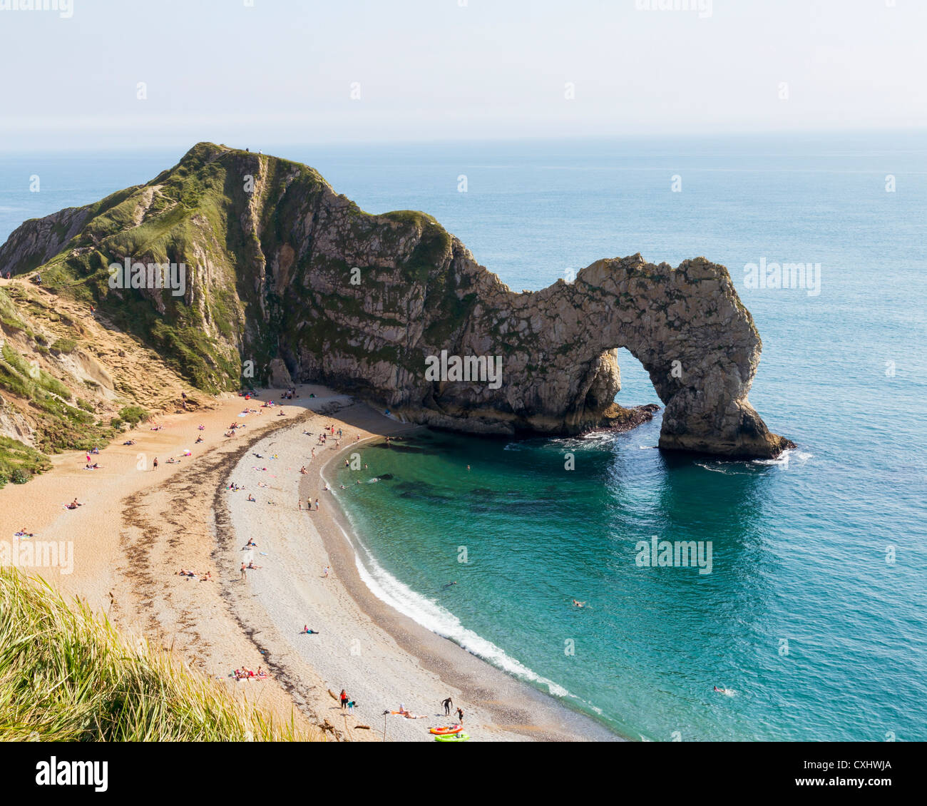 Durdle door rock arch hi-res stock photography and images - Alamy