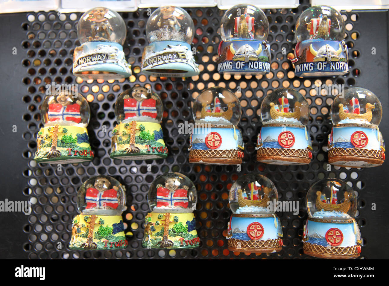 Traditional Norwegian products usually sold to tourists Stock Photo - Alamy