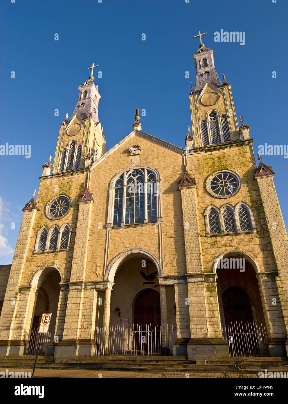 Castro chile church hi-res stock photography and images - Alamy