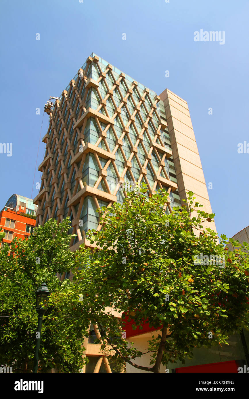 Modern Architecture in Santiago de Chile, Chile, South america Stock ...