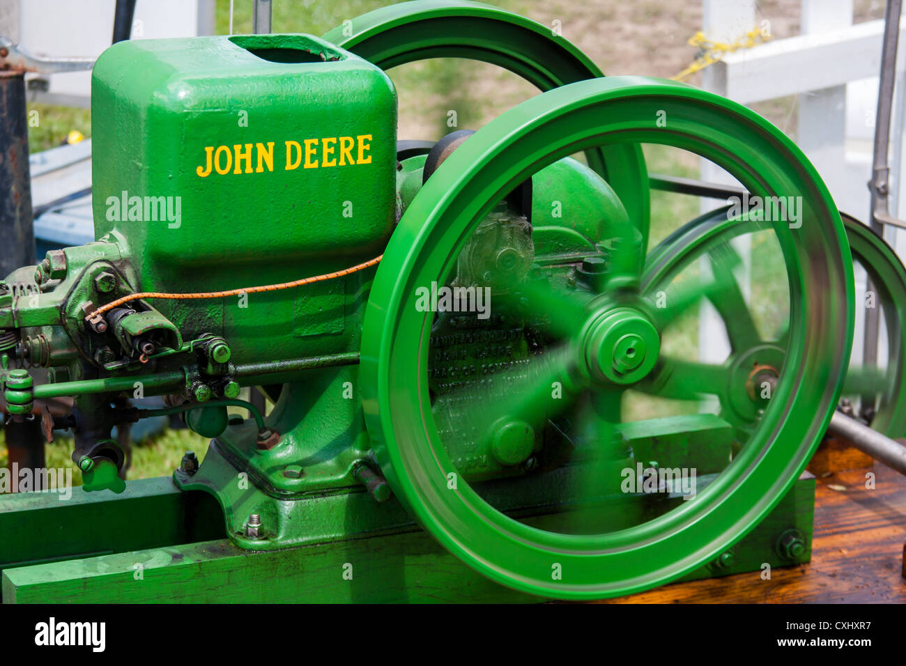 John Deere Motor Stock Photo - Alamy