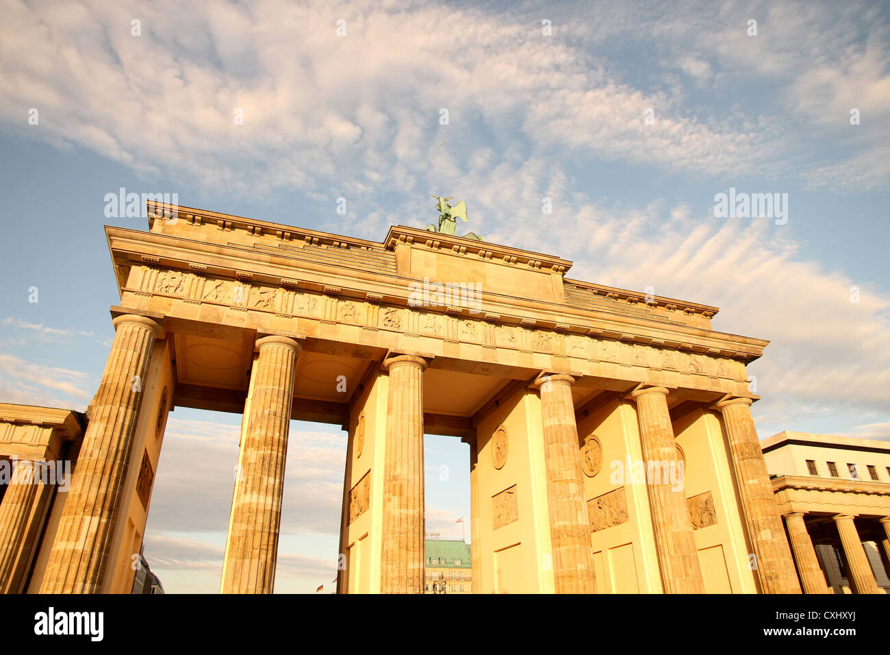 The gate of Brandenburg in Berlin, Germany Stock Photo - Alamy