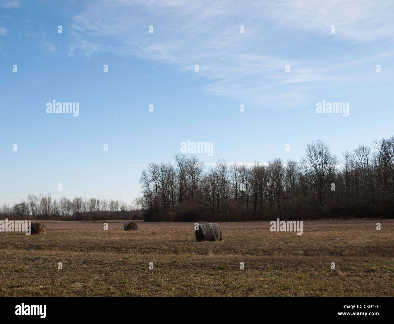 Croatian village landscapes, surroundings of Zagreb (Dugo Selo ...