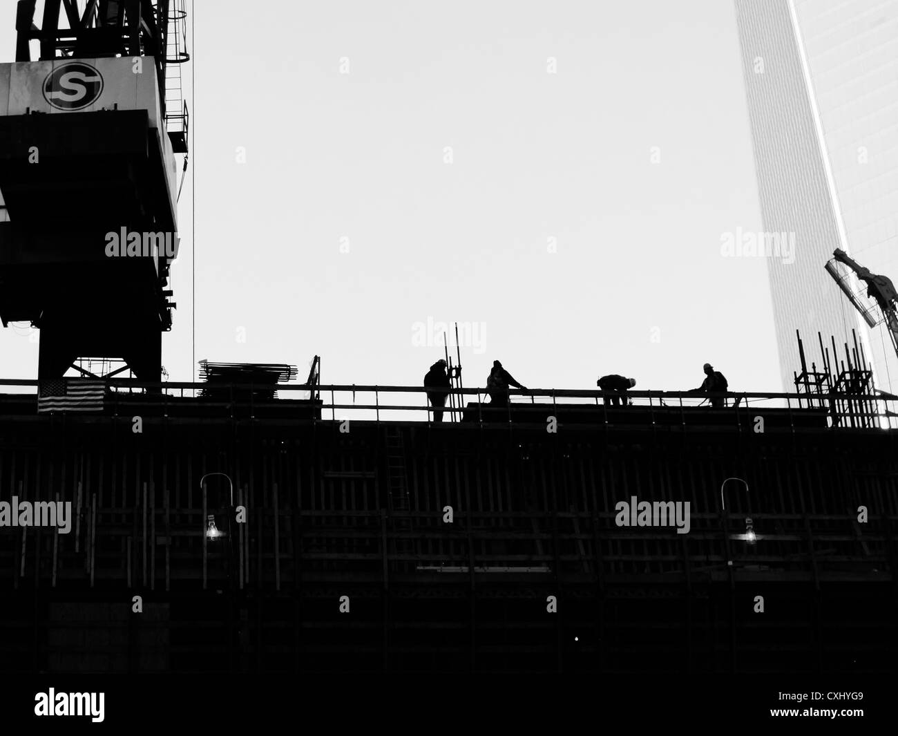 New work trade center construction hi-res stock photography and images ...