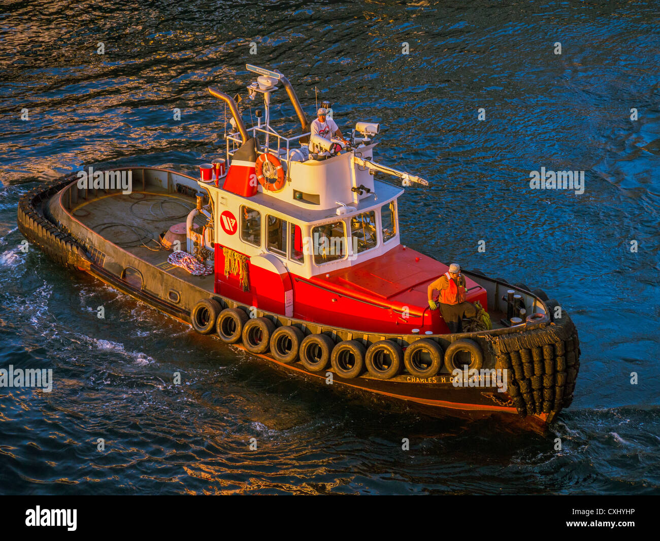 Tug Boat Captain High Resolution Stock Photography and Images - Alamy