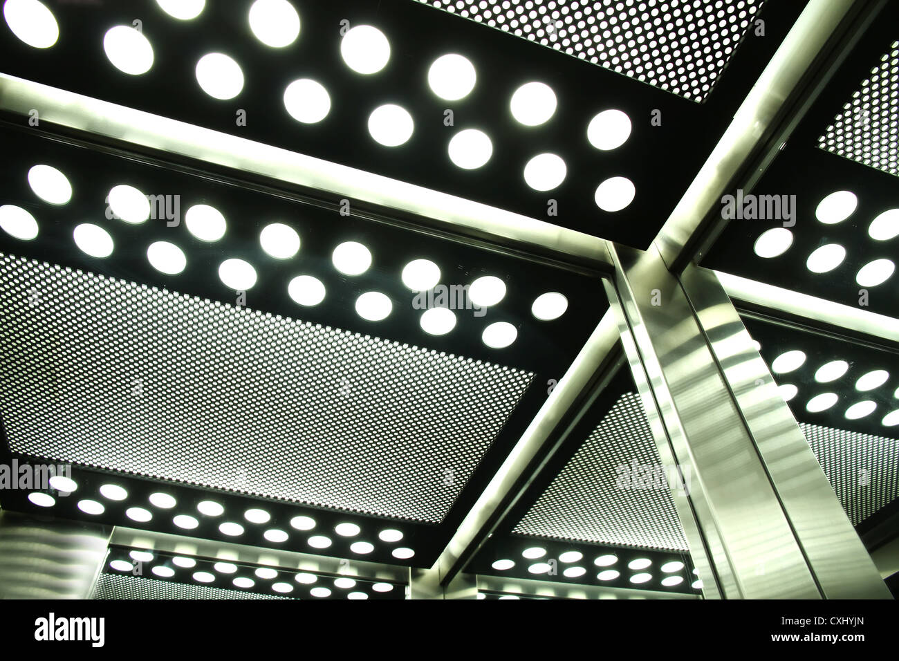 Interior photo of an elevator Stock Photo - Alamy