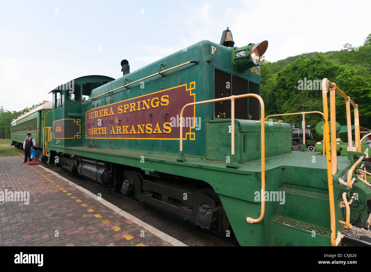 Eureka springs and north arkansas railway hi-res stock photography and ...