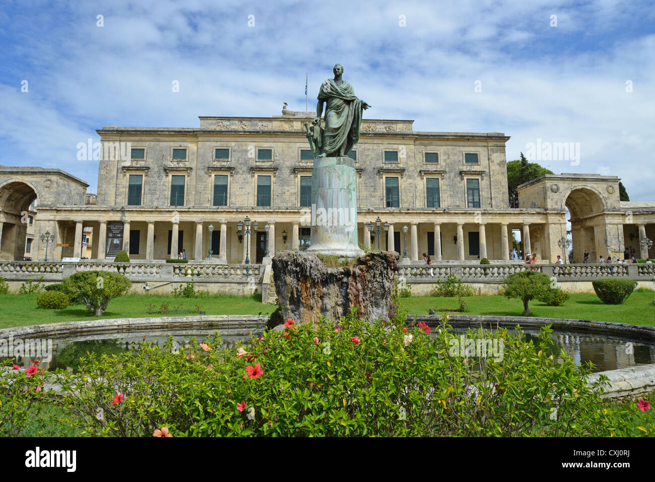 Museum of Asian Art and Municipal Gallery in Old Palace, Old Corfu Town ...