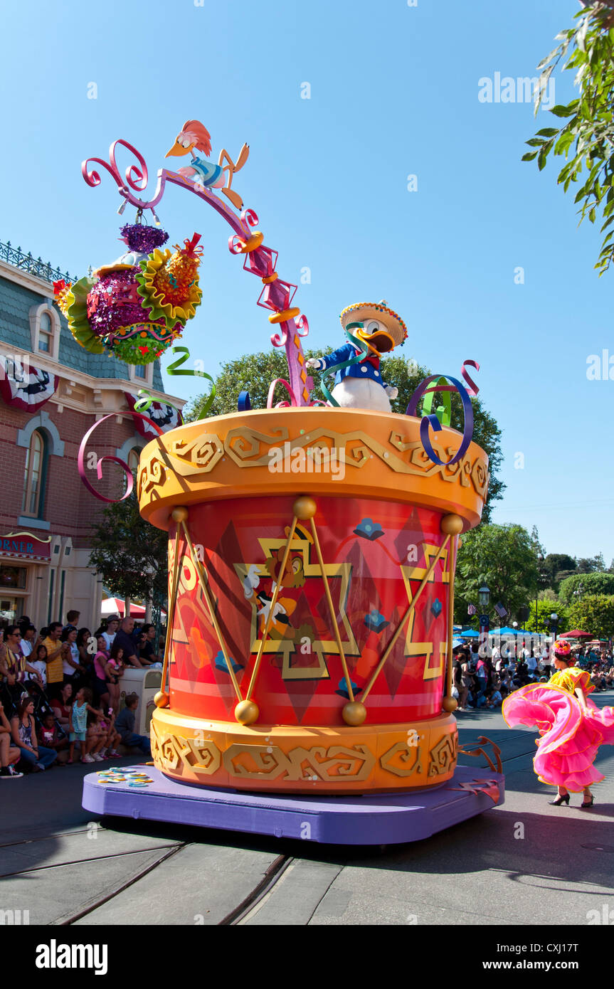 Show at Disneyland Amusement Park, Anaheim, California USA Stock Photo ...