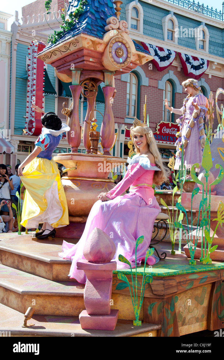Show at Disneyland Amusement Park, Anaheim, California USA Stock Photo ...