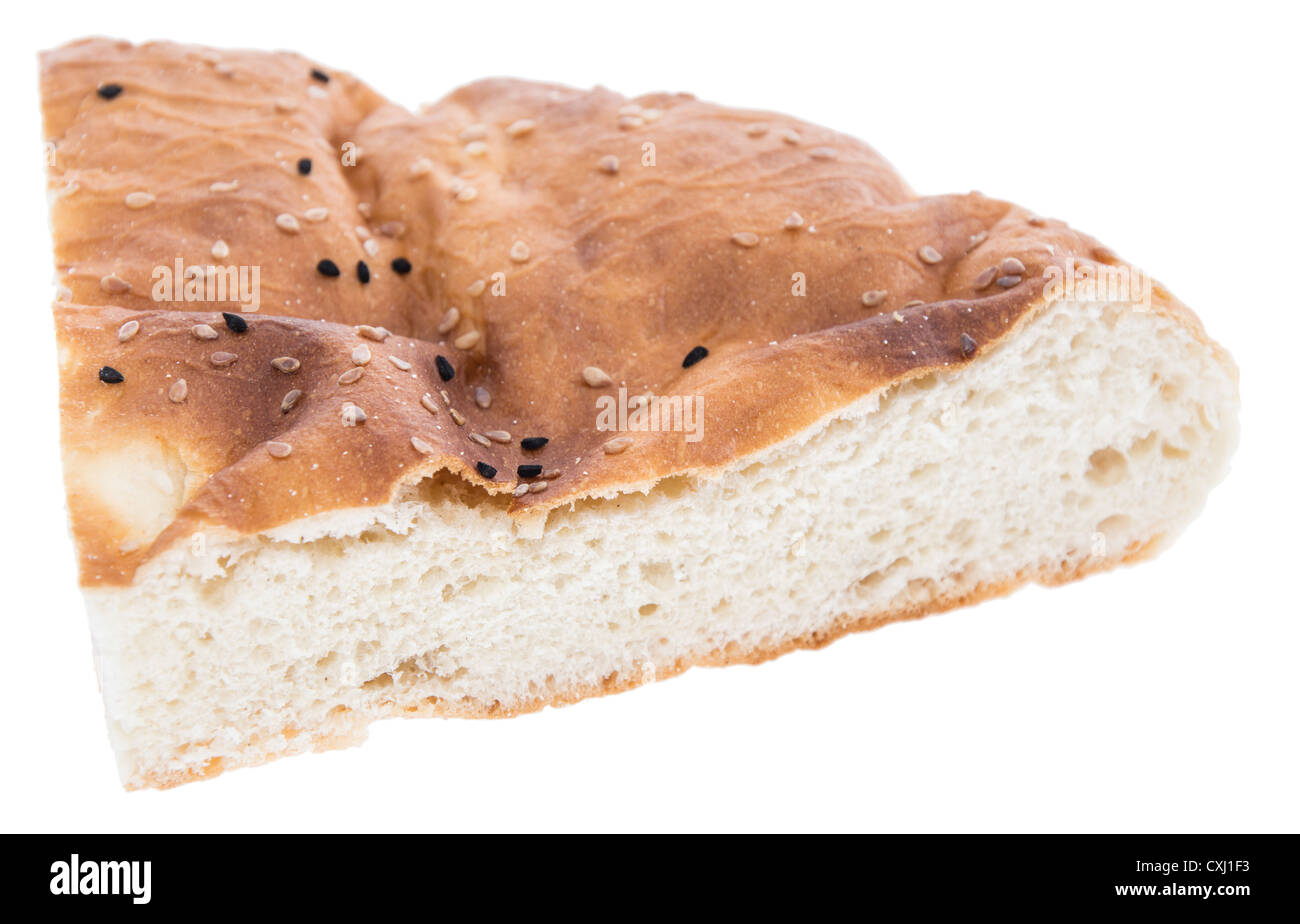 Pita Bread isolated on white background Stock Photo - Alamy