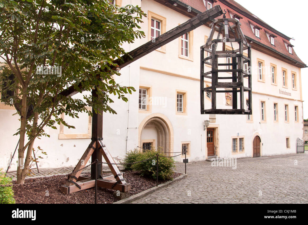 Criminal Museum, Rothenburg ob der Tauber Stock Photo - Alamy