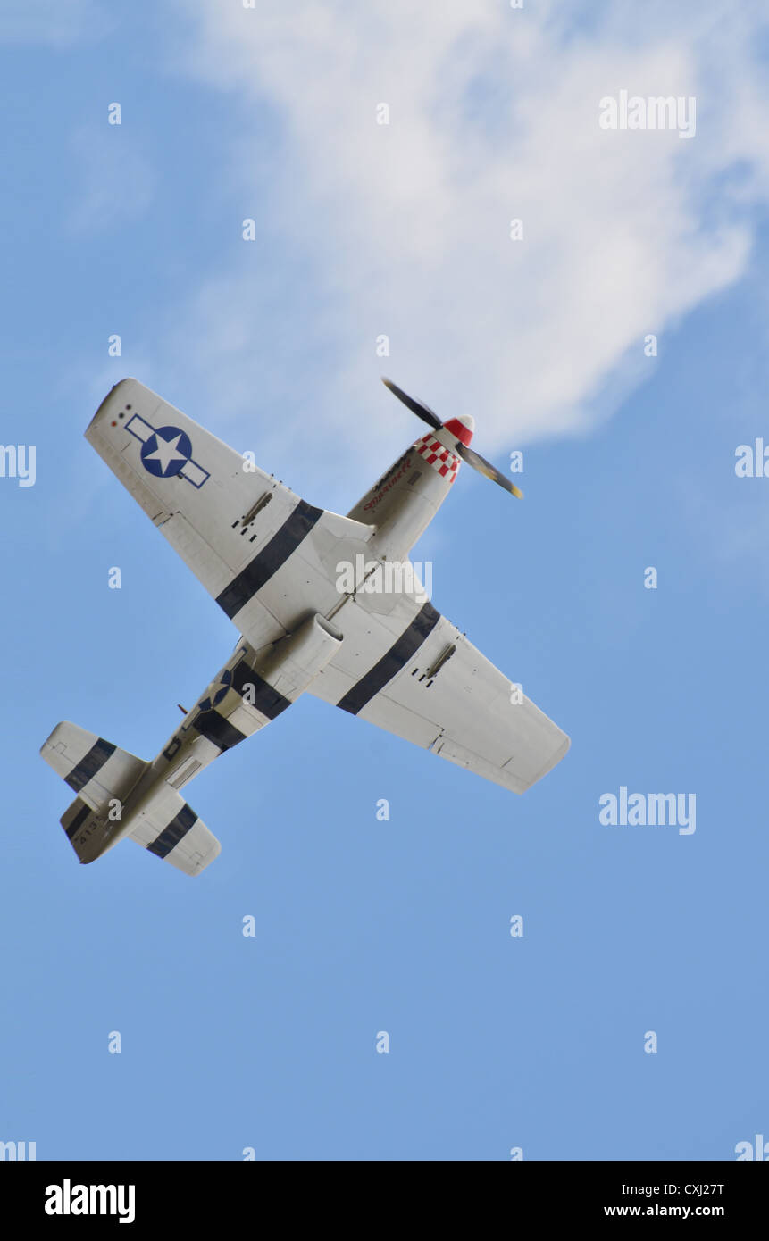 North American Aviation P-51 Mustang fighter Stock Photo - Alamy