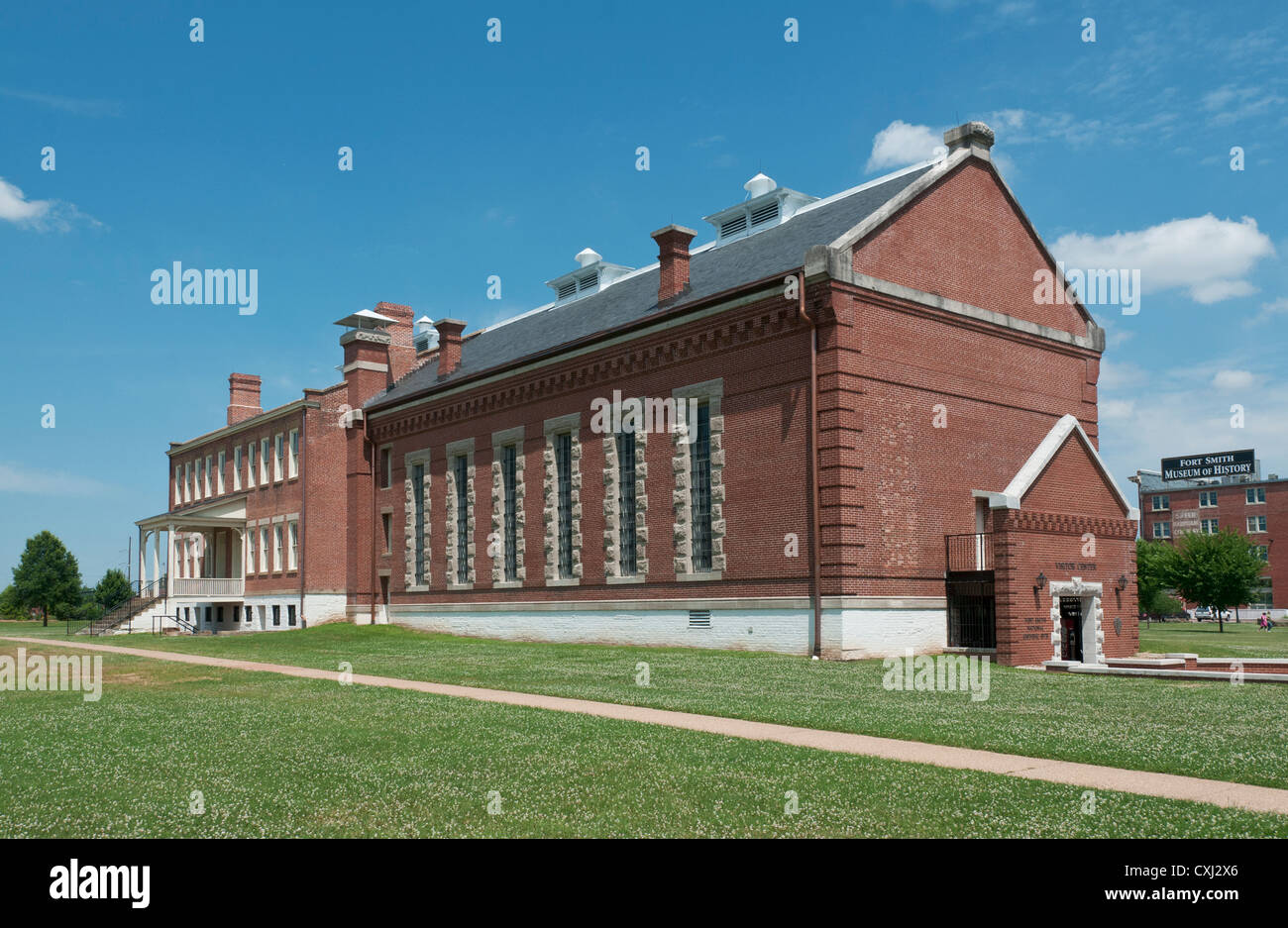 Arkansas, Fort Smith National Historic Site, Barracks-Courthouse-Jail ...