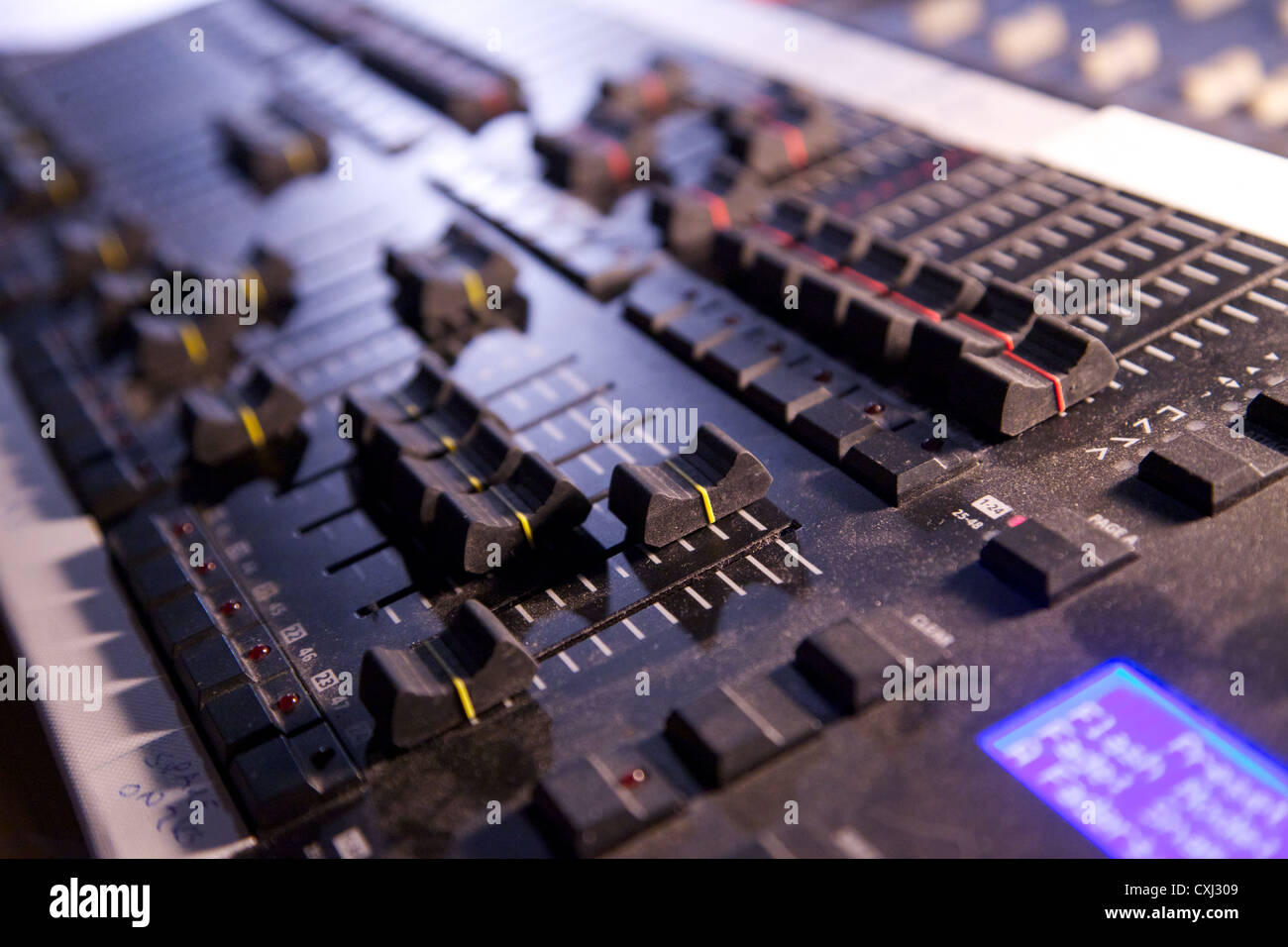 Lighting Control Desk High Resolution Stock Photography and Images - Alamy