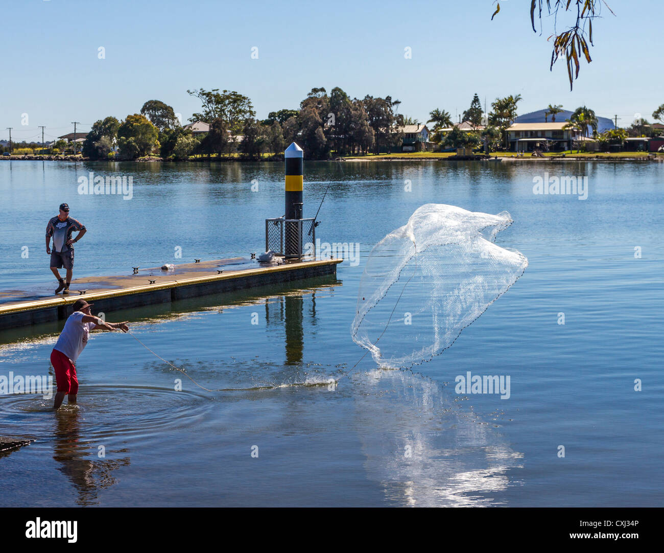 Bait casting net hi-res stock photography and images - Alamy